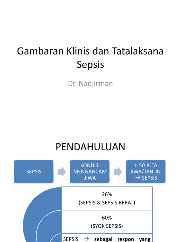 Gambaran Klinis Dan Tatalaksana Sepsis | PDF | Sepsis | Human Diseases ...