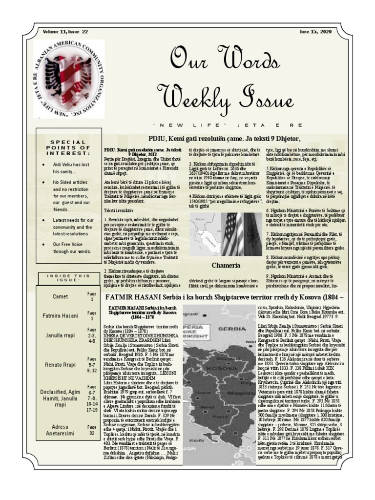 Newsletter Volume 11 Issue 22 | PDF