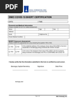 DSWD-Certificate of Eligibility | PDF