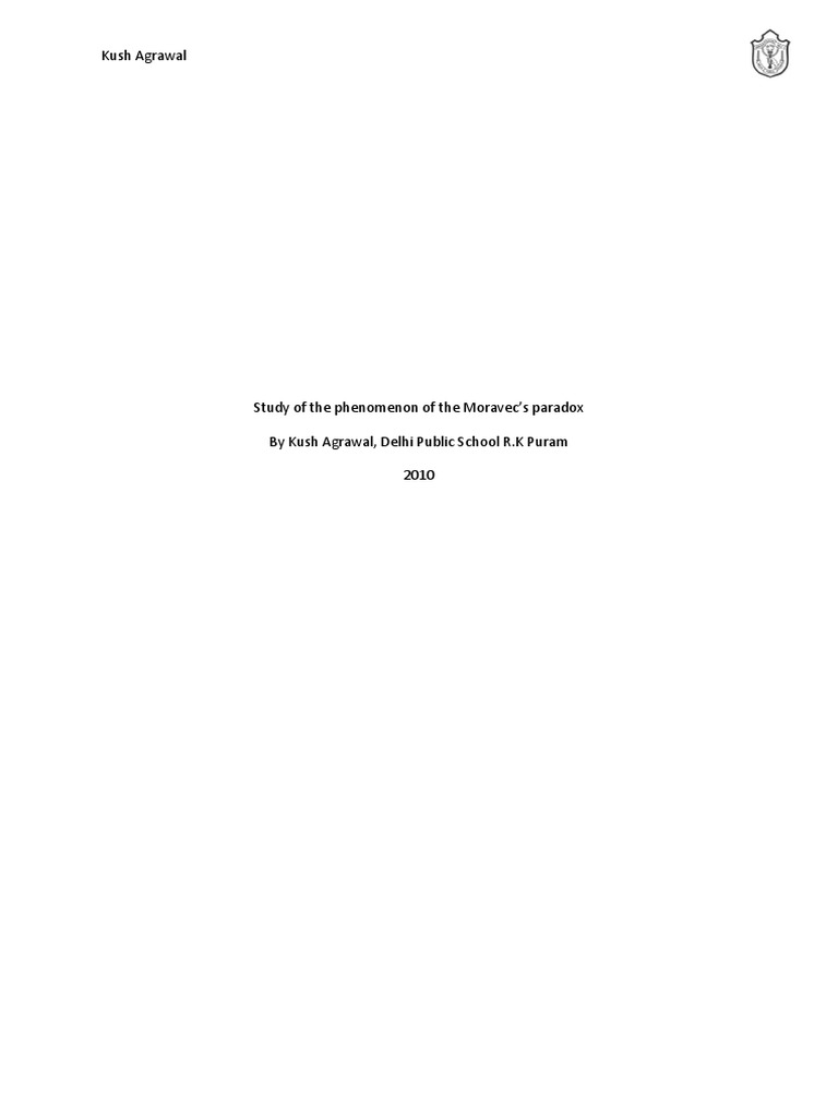 Kush Agrawal | PDF | Academic Discipline Interactions | Cognitive Science