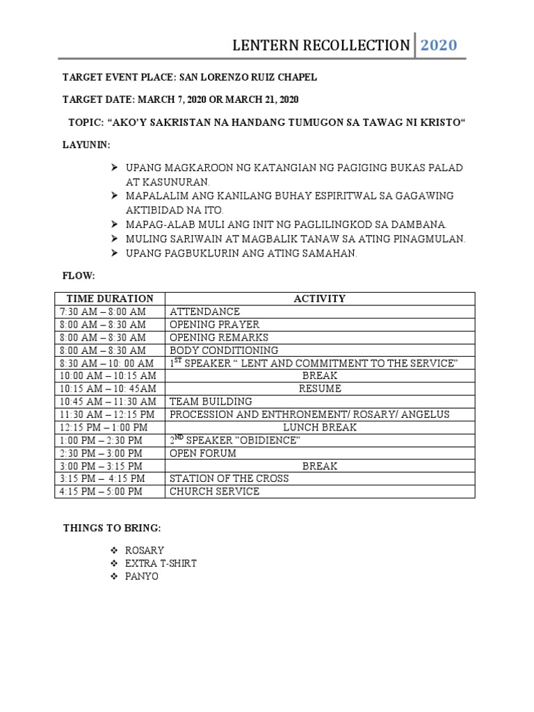 MAS-PROPOSAL-LENTEN-RECOLLECTION