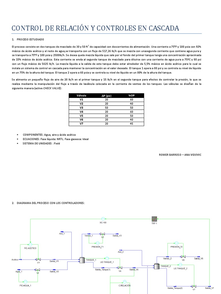 CLASE 6 y 7. CONTROL DE RELACIÓN Y CONTROLES EN CASCADA | PDF ...
