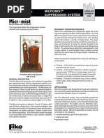 Hyper Mist System - Regulations, Working and Maintenance | PDF | Fire ...