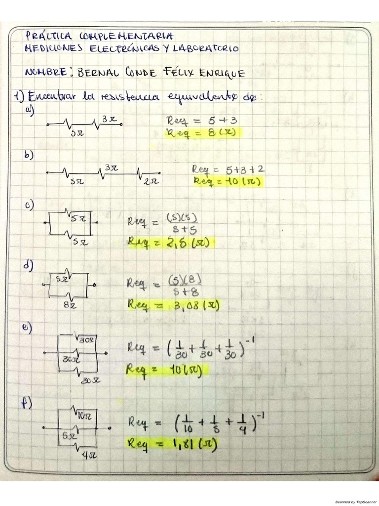 Práctica Complementaria | PDF