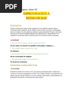 Rimas y Letras de Rap para Improvisar | PDF | Música hip-hop | Ocio