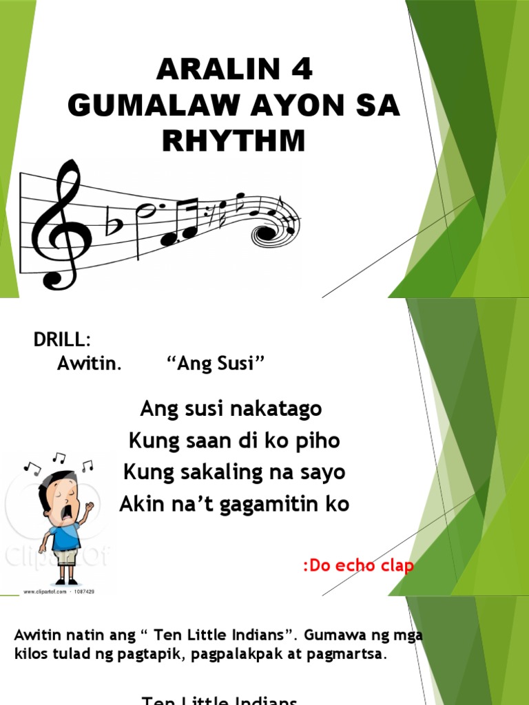 ARALIN 4 - Gumalaw Ayon Sa Rhythm | PDF