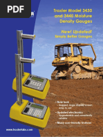 Troxler 3430/3440 Plus Training Manual | PDF | Soil | Water