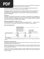USP Chapter 1116: Aseptic Environment Control | PDF | Microorganism