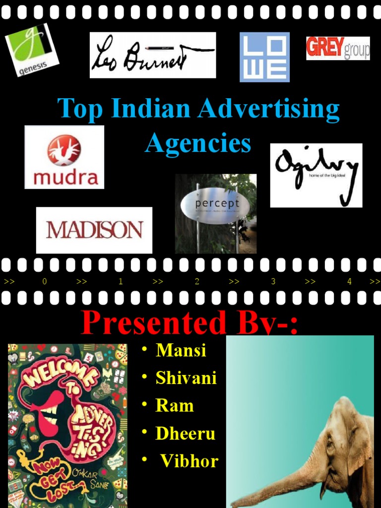 Top Indian Advertising Agencies | PDF | Marketing | Advertising