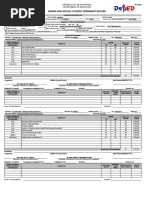 School Form 9 For SHS | PDF | Learning | Behavior Modification