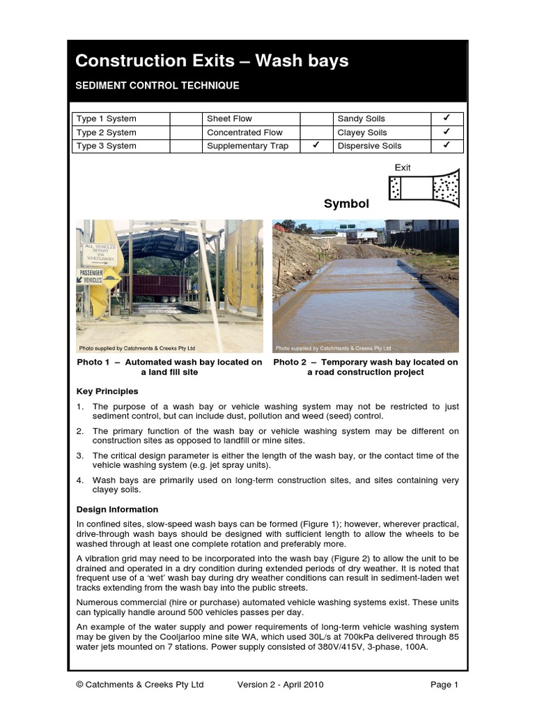W Exit 1 PDF | PDF | Road | Sediment