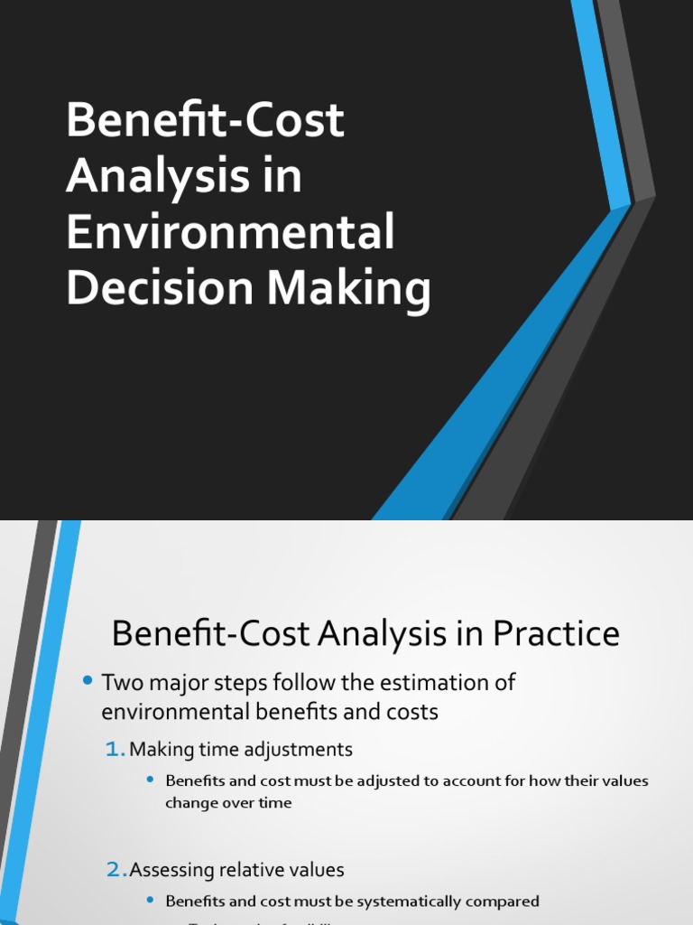 Ch.9 Benefit-Cost Analysis | PDF | Discounting | Present Value
