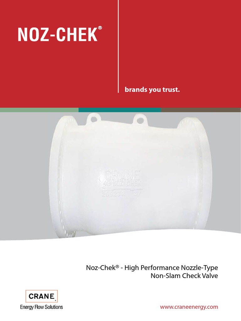 Brands You Trust.: Noz-Chek® - High Performance Nozzle-Type Non-Slam ...