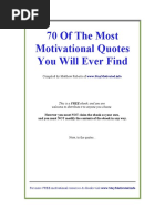 Inspiring Motivational Quotes Collection | PDF