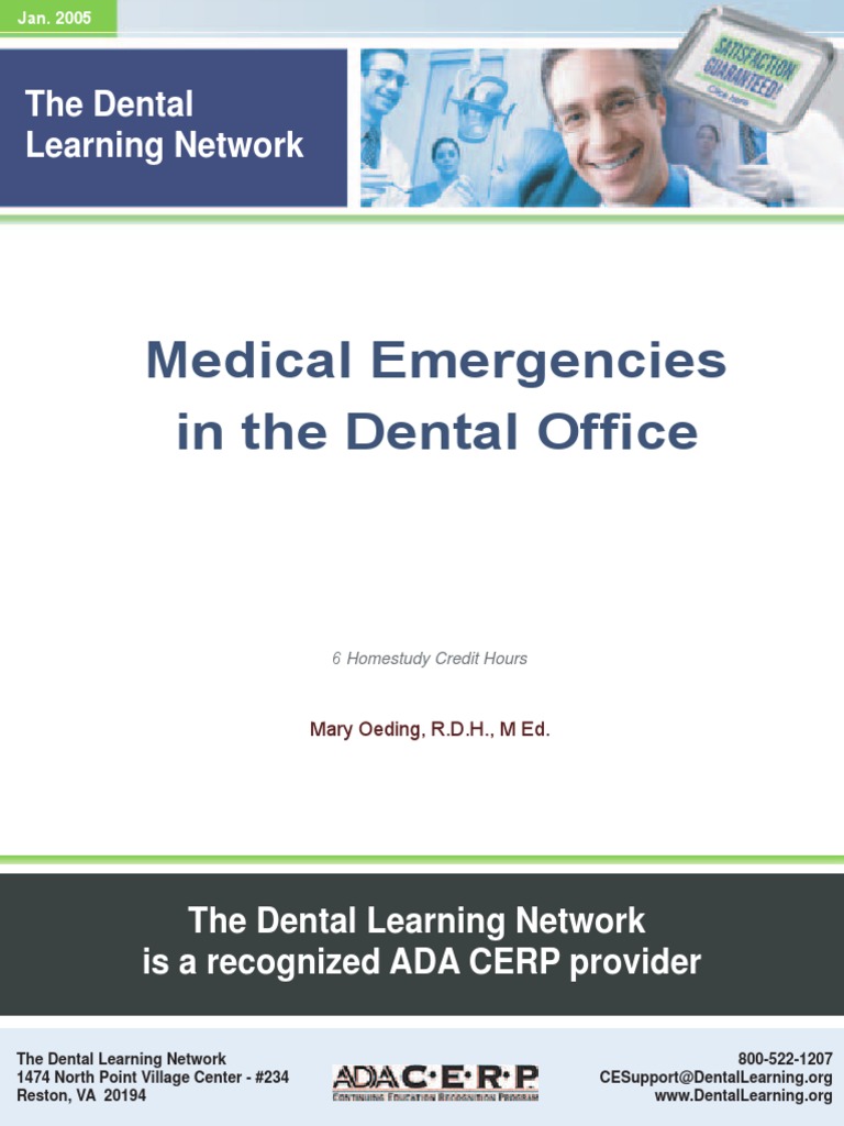 Medical Emergencies in Dental Office PDF | PDF | Cardiopulmonary ...