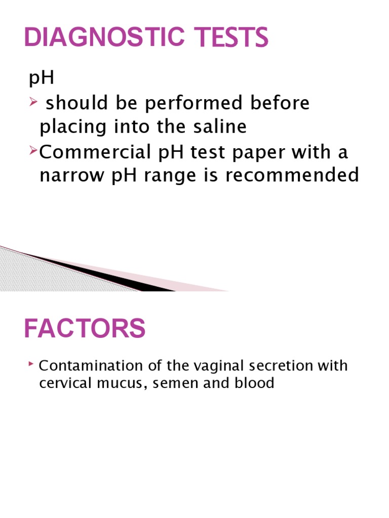 Vaginal pH and Microscopic Examination Guide | PDF | Gynaecology | Biology
