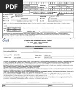 CAMS COTM Application Form-Individual | PDF | Debit Card | Cheque