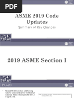 ASME 2023 BPVC Key Changes | PDF | Nondestructive Testing | Welding
