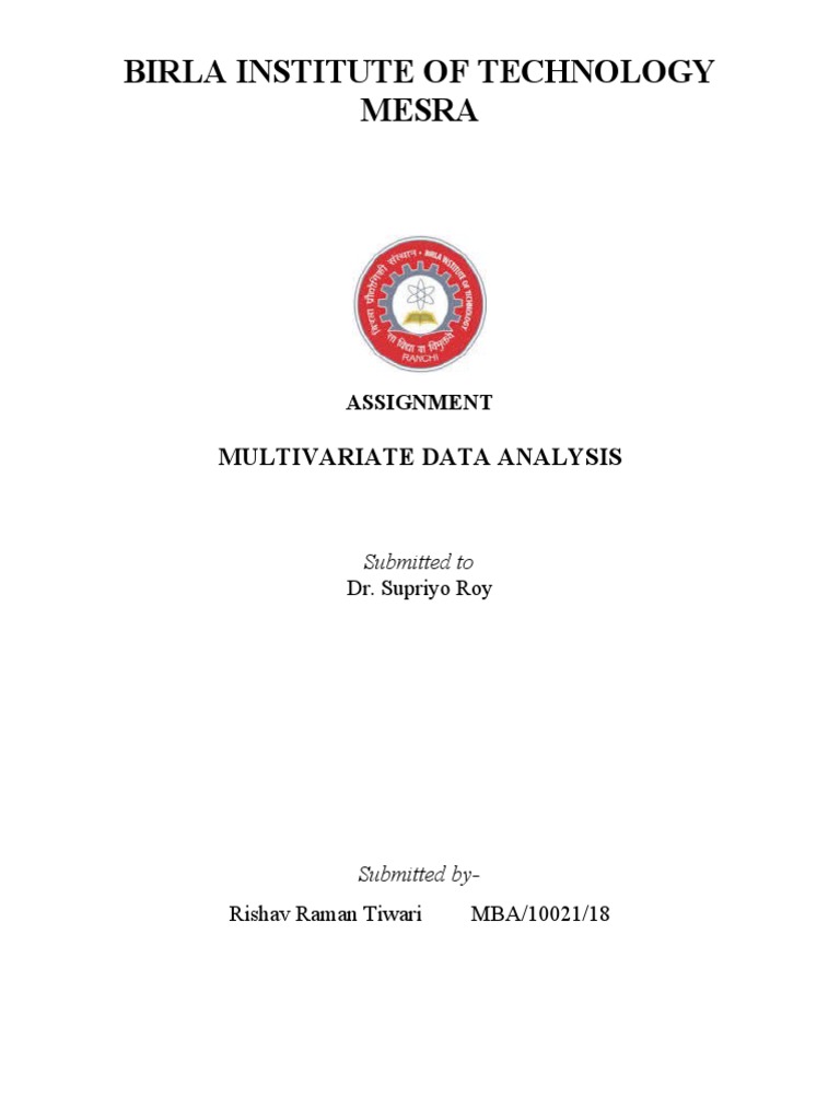 Multi Derivative Analysis | PDF | Structural Equation Modeling ...