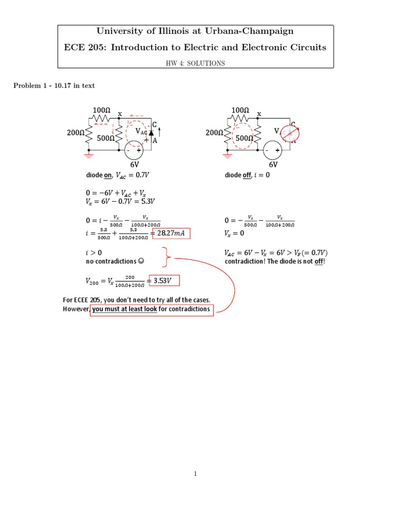 ECE 205 Homework 4: University of Illinois at Urbana-Champaign ECE 205 ...