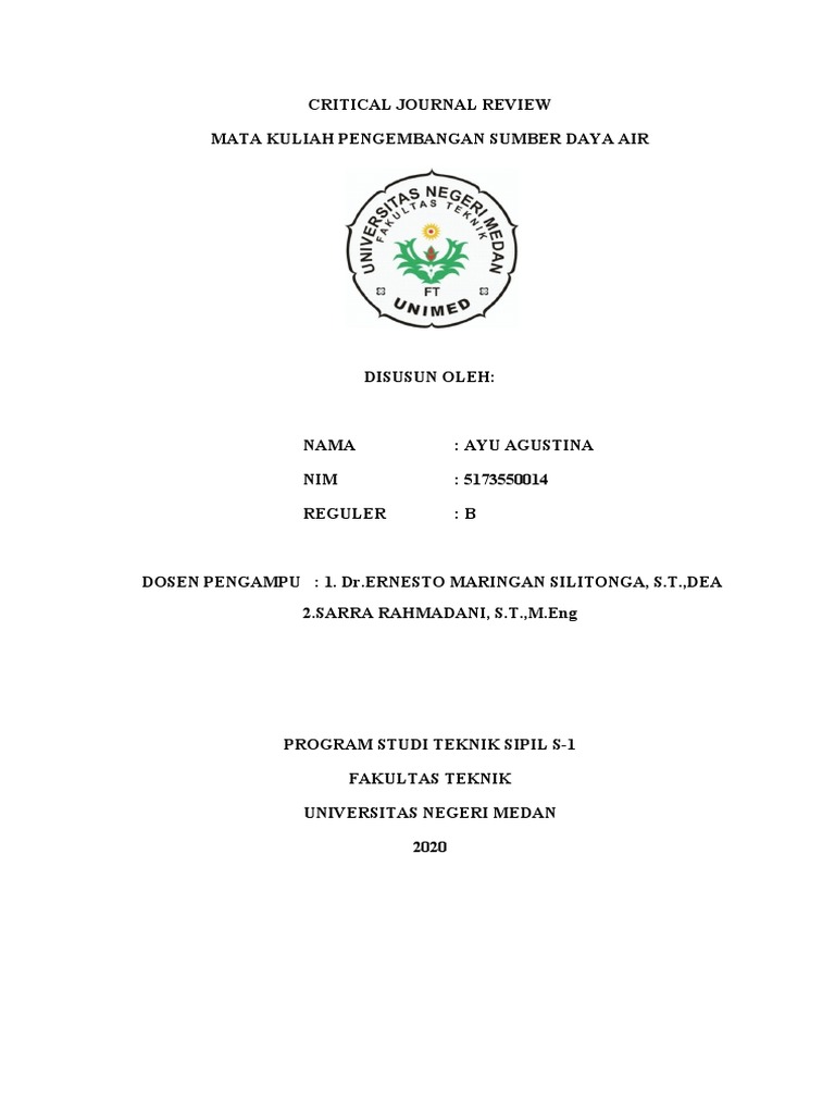 Critical Journal Review | PDF | Griya & Taman | Sains & Matematika