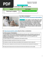 Stages and Techniques of Ambulation | PDF | Walking | Elbow