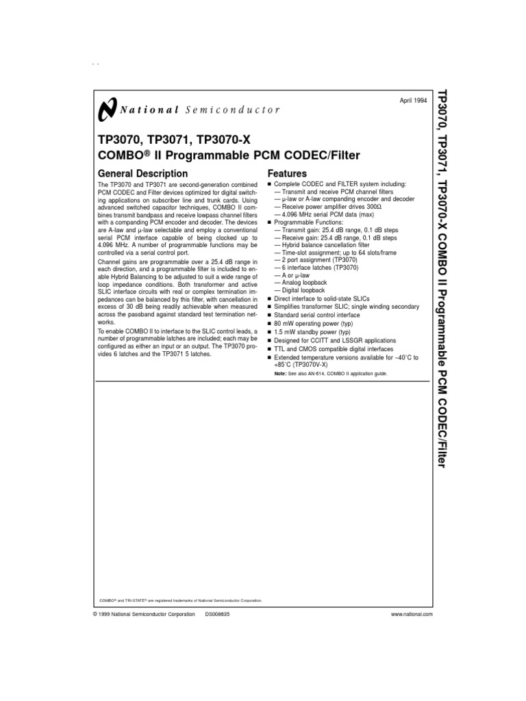 PCM Decode Filter Application Handbook | PDF | Input/Output ...