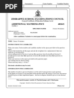 Madasmaths Statistics Practice Paper | PDF | Statistics | Linear Regression