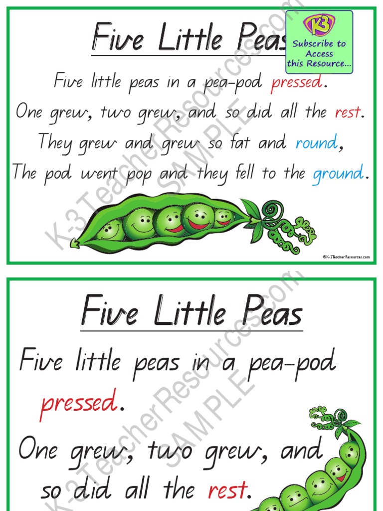 5 Little Peas QLD SAMPLE | PDF