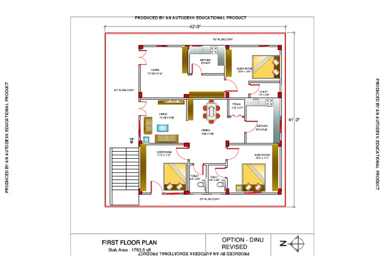 NEW House Plan Revised - 1ST FLOOR | PDF