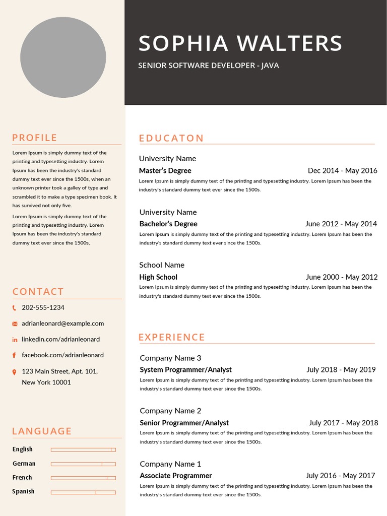 Java Developer Resume | PDF | Internet Protocol Suite | Java (Programming Language)