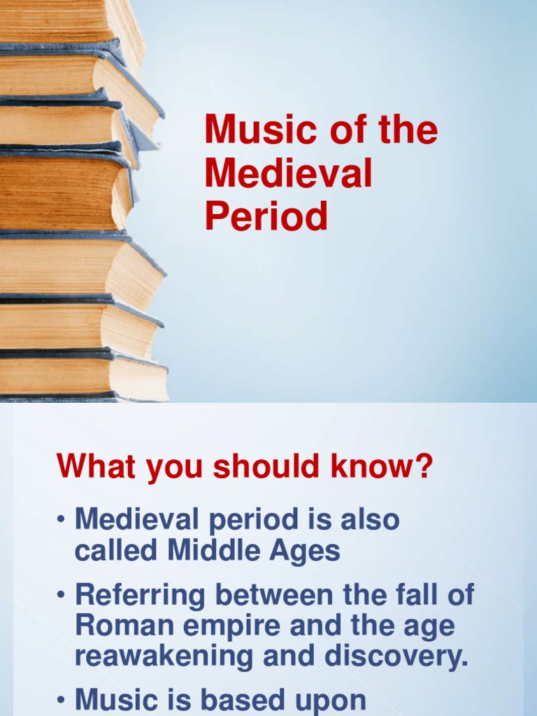 Music of The Medieval Period | PDF | Gregorian Chant | Music Theory