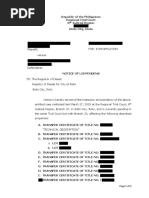 Sample Verified Petition - Lis Pendens | PDF