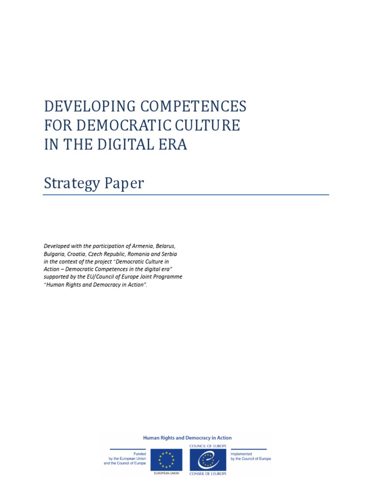 FINAL Strategy Paper and Tools 010618 | PDF | Educational Technology ...