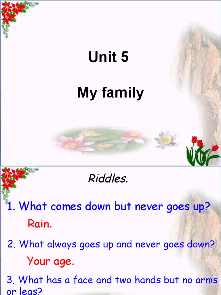Unit 5 My Family | PDF