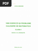 Culegere - Matematica - Clasa 2 PDF | PDF