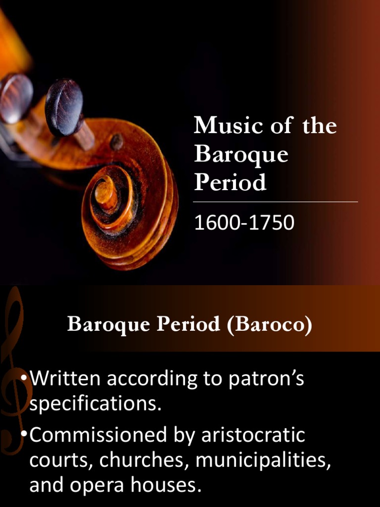 Music of The Baroque Period | PDF | Baroque Music | Johann Sebastian Bach