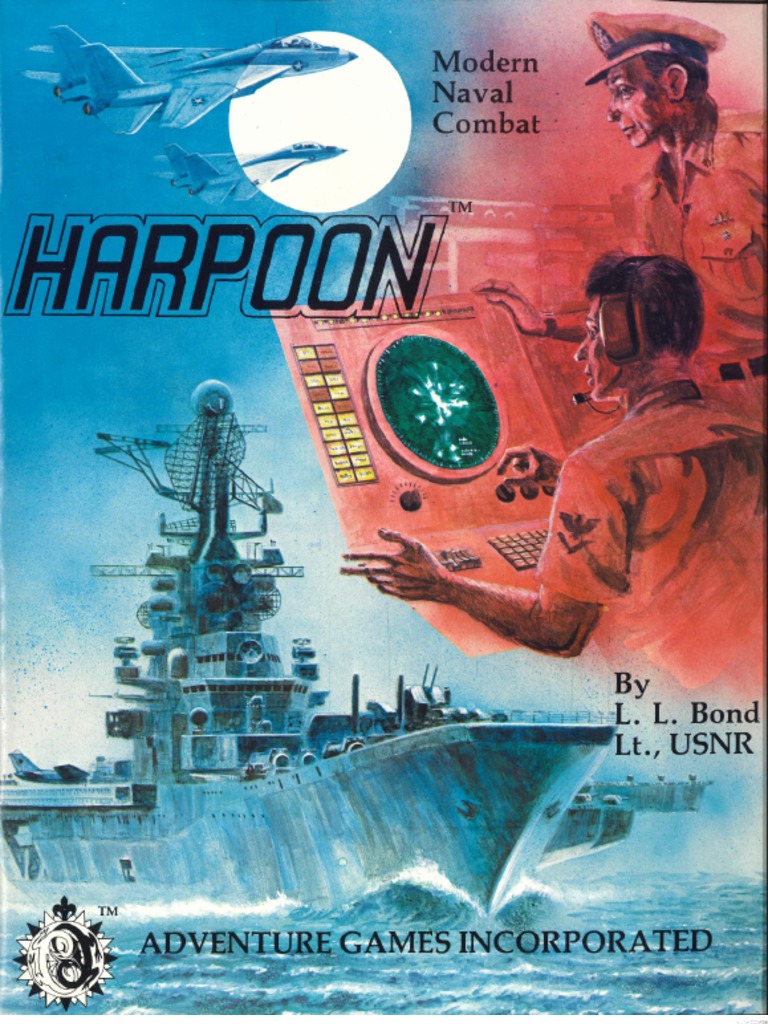 Harpoon 1st Edition (Adventure Games 1981) | PDF | Missile | Surface To ...