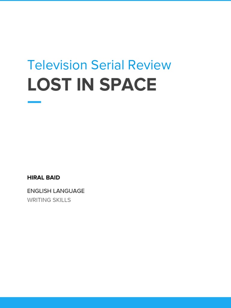 TV Serial Review | PDF