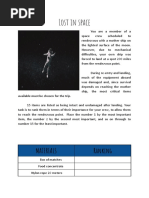 S-1092 - Lost On The Moon Activity | PDF | Moon | Nasa