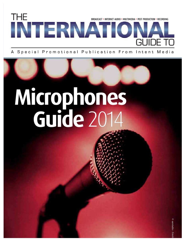Microphones Guide 2014 Digital | PDF | Microphone | Guitars