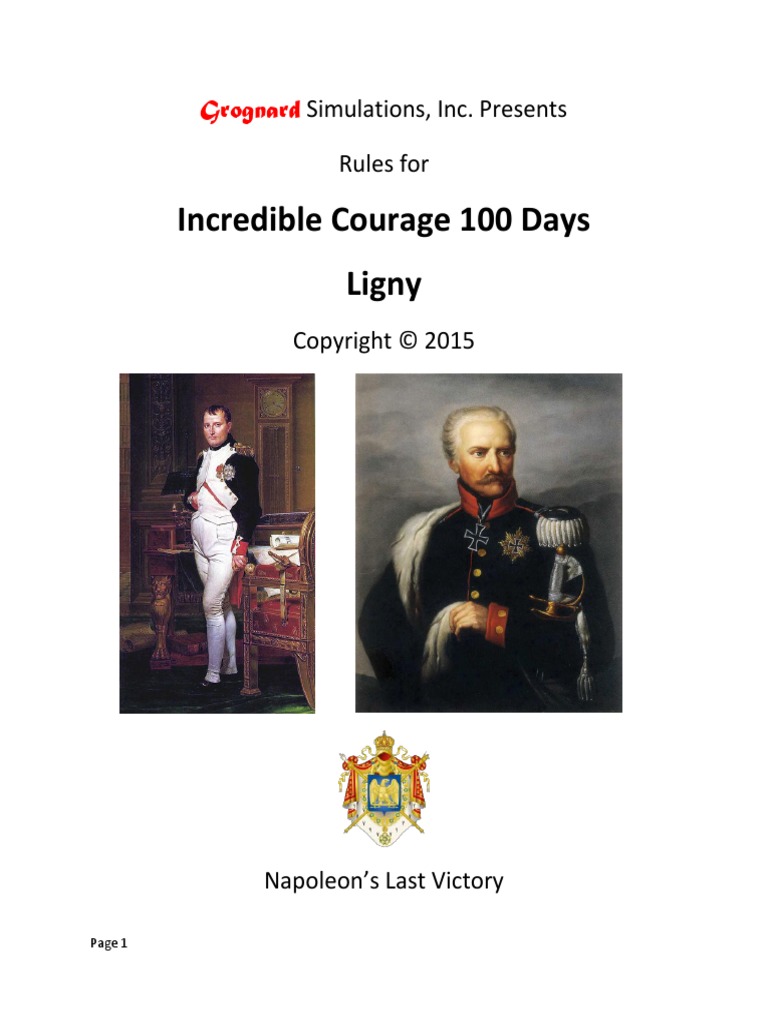 Incredible Courage 100 Days - Ligny | PDF | Global Conflicts | Warfare