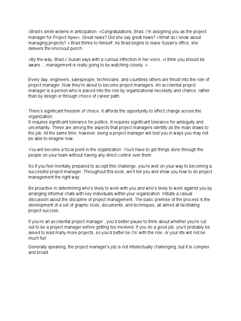 Book Review of Project Management | PDF | Project Management | Leadership