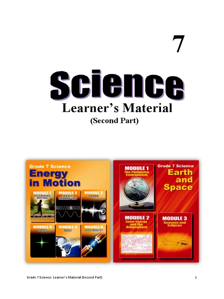 Learner's Material: (Second Part) | PDF | Speed | Waves