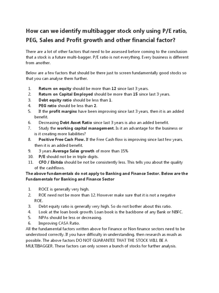 Other Stock Notes | Download Free PDF | Valuation (Finance) | Stocks