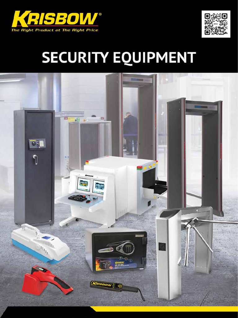 Comprehensive Security Product Catalog | PDF | Image Scanner | Charge ...