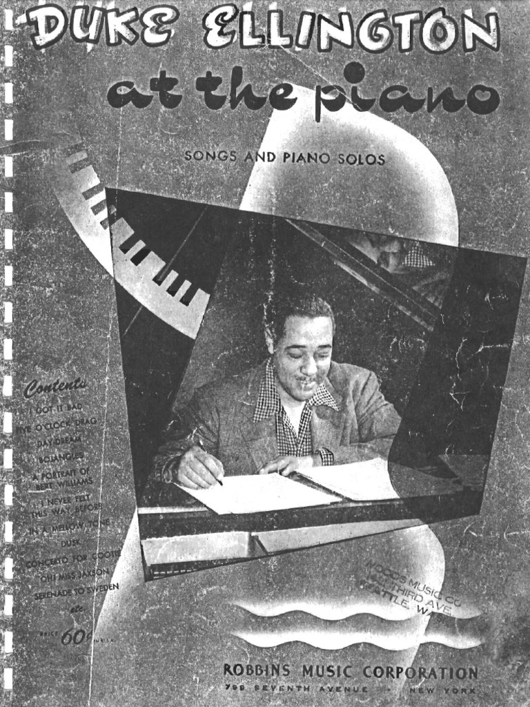Duke Ellington - at The Piano - Original - 15 Pag | PDF