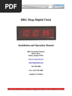BRG Time Zone User Guide | PDF | Ip Address | Internet Protocol Suite
