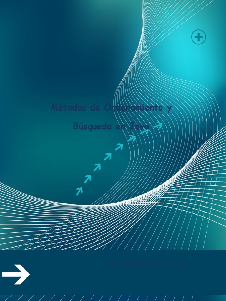 Metodo de Ordenamiento Búsqueda en Java | PDF | Estructura de datos de ...