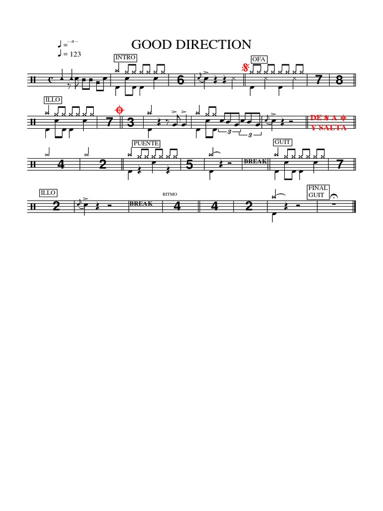 Good direction intro with symbols | PDF